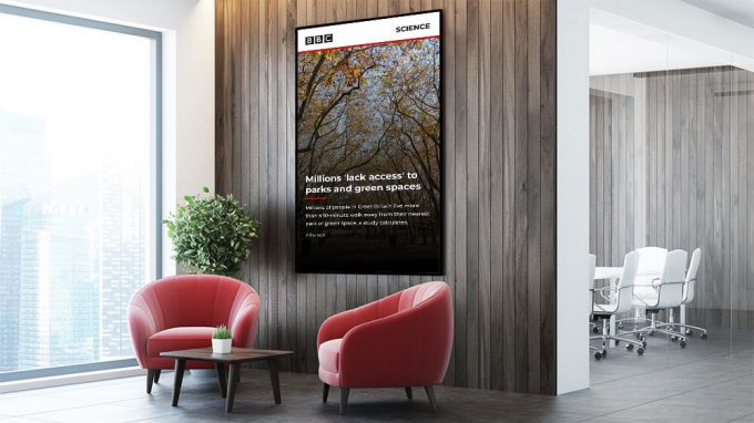 Digital Signage in the Workplace - Signage Rocket
