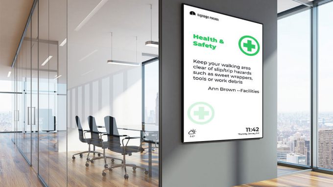 Digital Signage in the Workplace - Signage Rocket