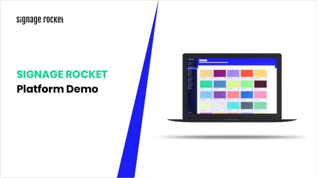 Connecting digital signage displays - cloud based digital signage platform